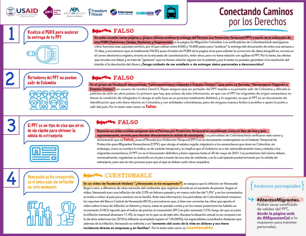 Conectando Caminos - Colombiacheck